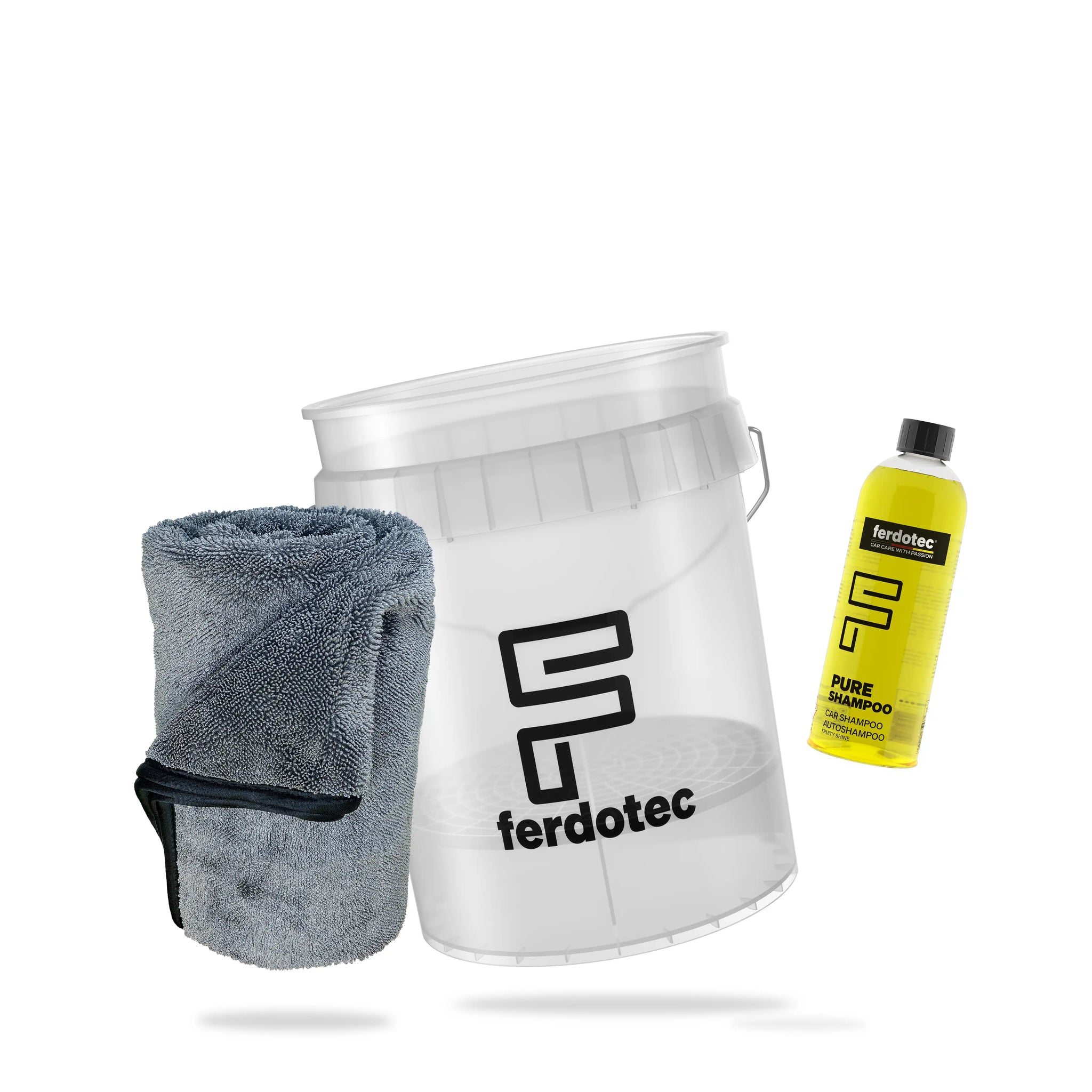 Just Wash Set – Autopflege Basis Set mit Eimer, Shampoo & Trockentuch ...